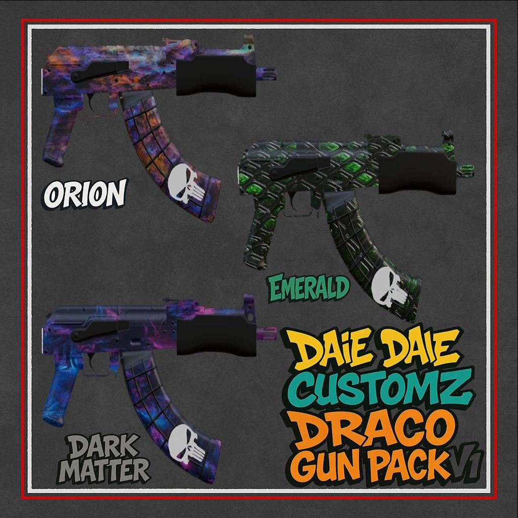 Daie Daie Customz Draco 3 Pack V1